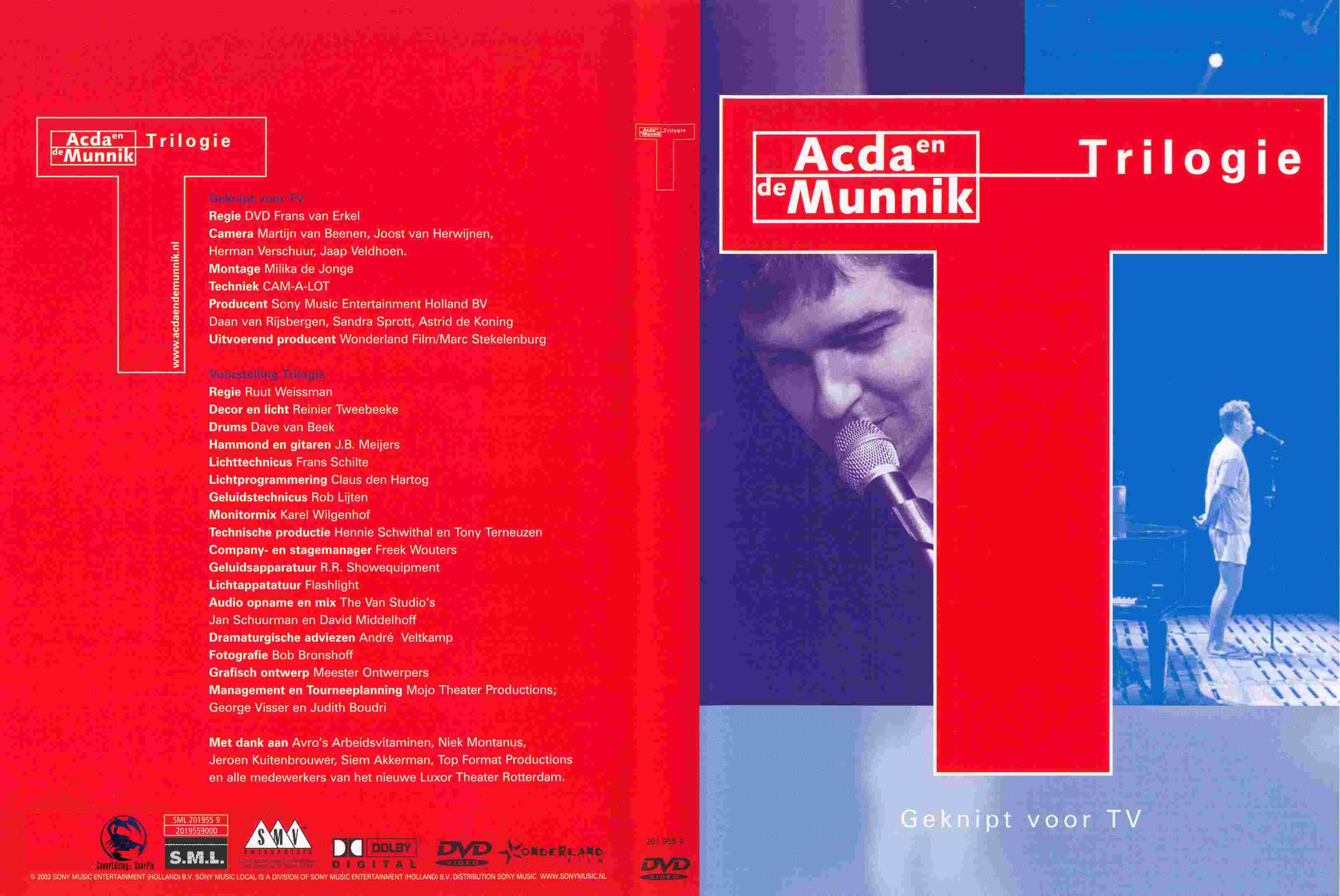 Acda en de Munnik Trilogie : Front | DVD Covers | Cover Century | Over ...